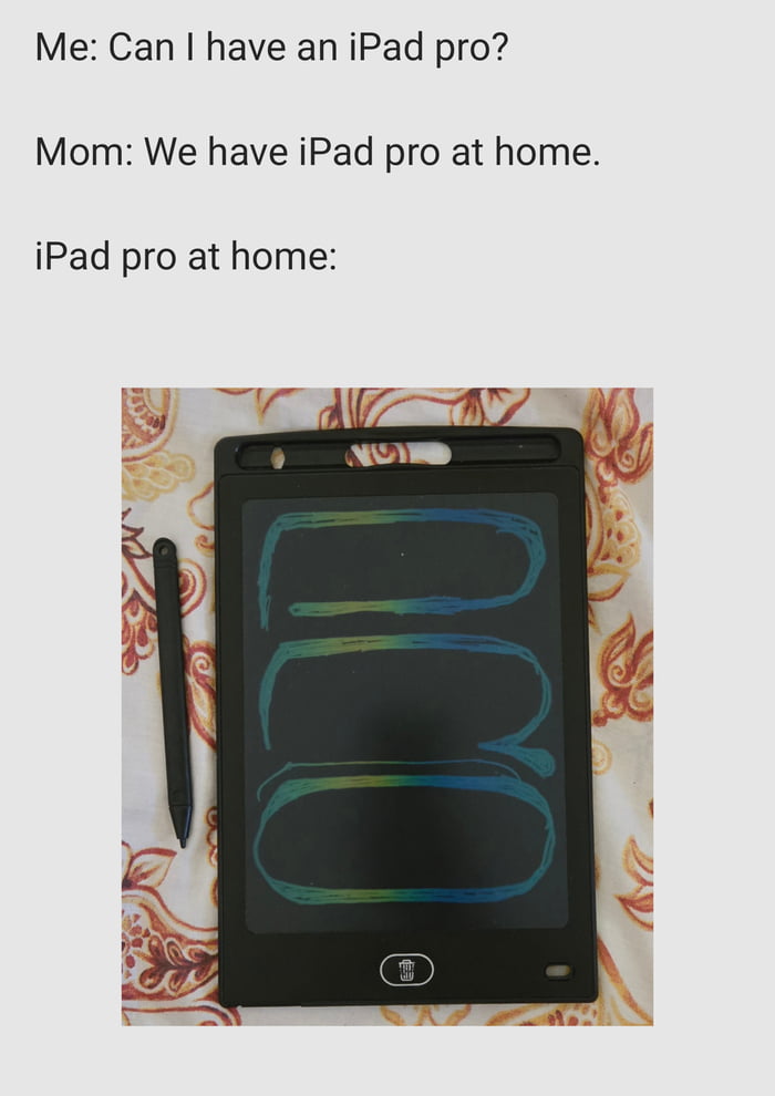 Thinnest ever iPad with unlimited battery life, and we didn't stop there... - 9GAG