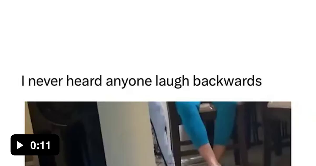 The reverse laugh - 9GAG