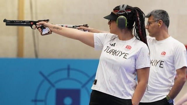 He won silver together with 24yo woman - Şevval Ilayda Tarhan. As an ...