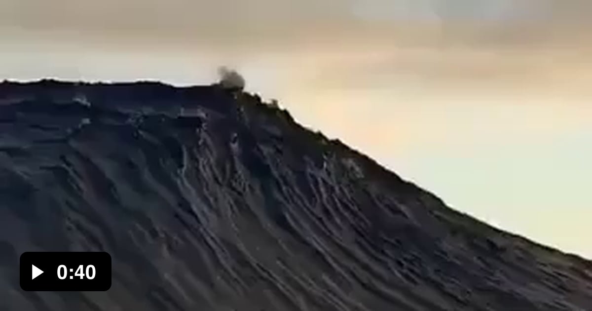 Waves touching the clouds - 9GAG