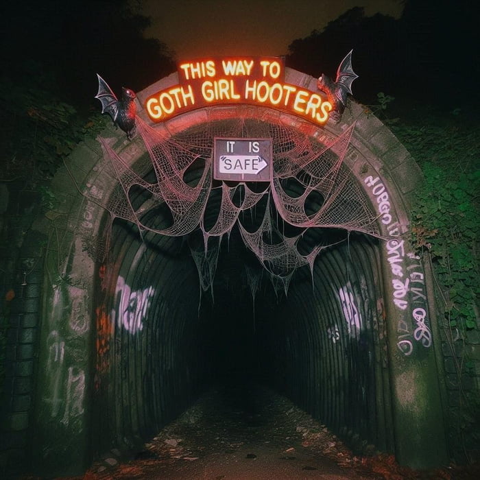 Goth Girls Hooters - 9GAG
