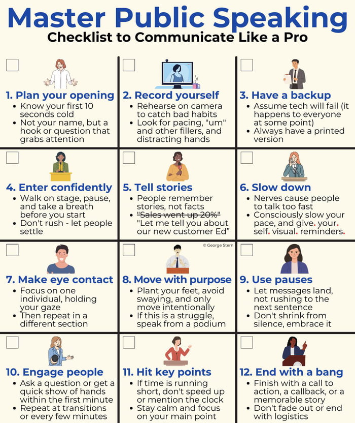 A cool guide to master public speaking - 9GAG