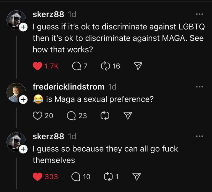 Is MAGA a sexual preference? - 9GAG