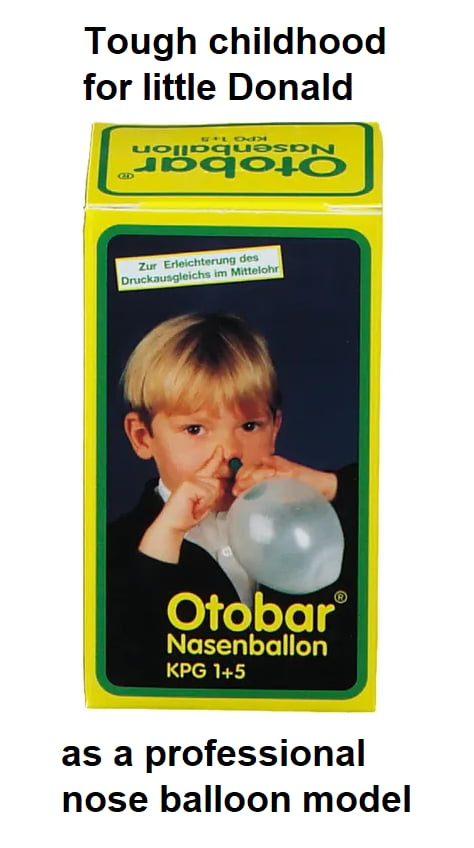 I am something of a nose ballon model myself - 9GAG