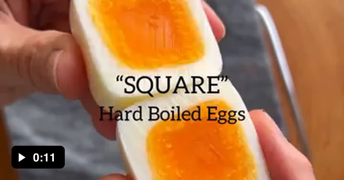 Square Eggs Are a Real thing 👀 - 9GAG
