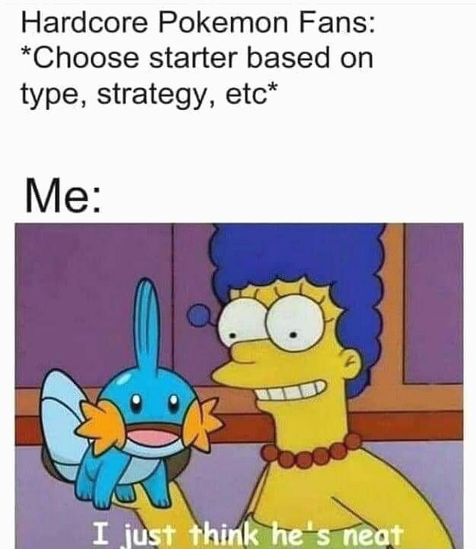 You can never go wrong with Mudkip. Just look at that face - 9GAG
