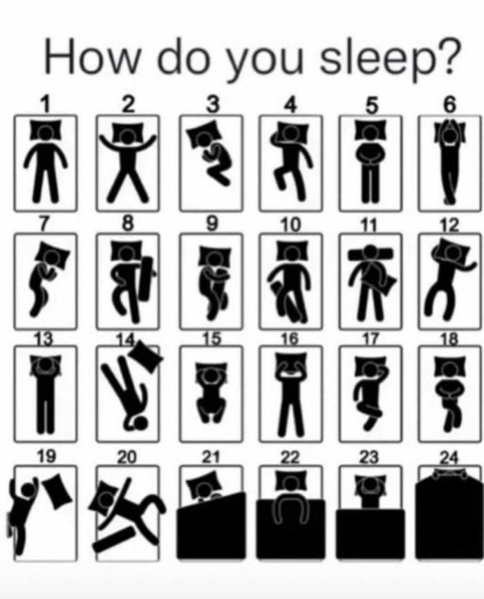 How do you sleep? - 9GAG