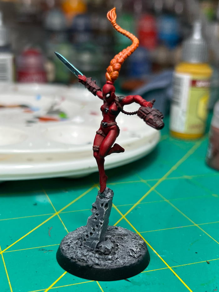 Callidus WIP: Lady Deadpool - 9GAG