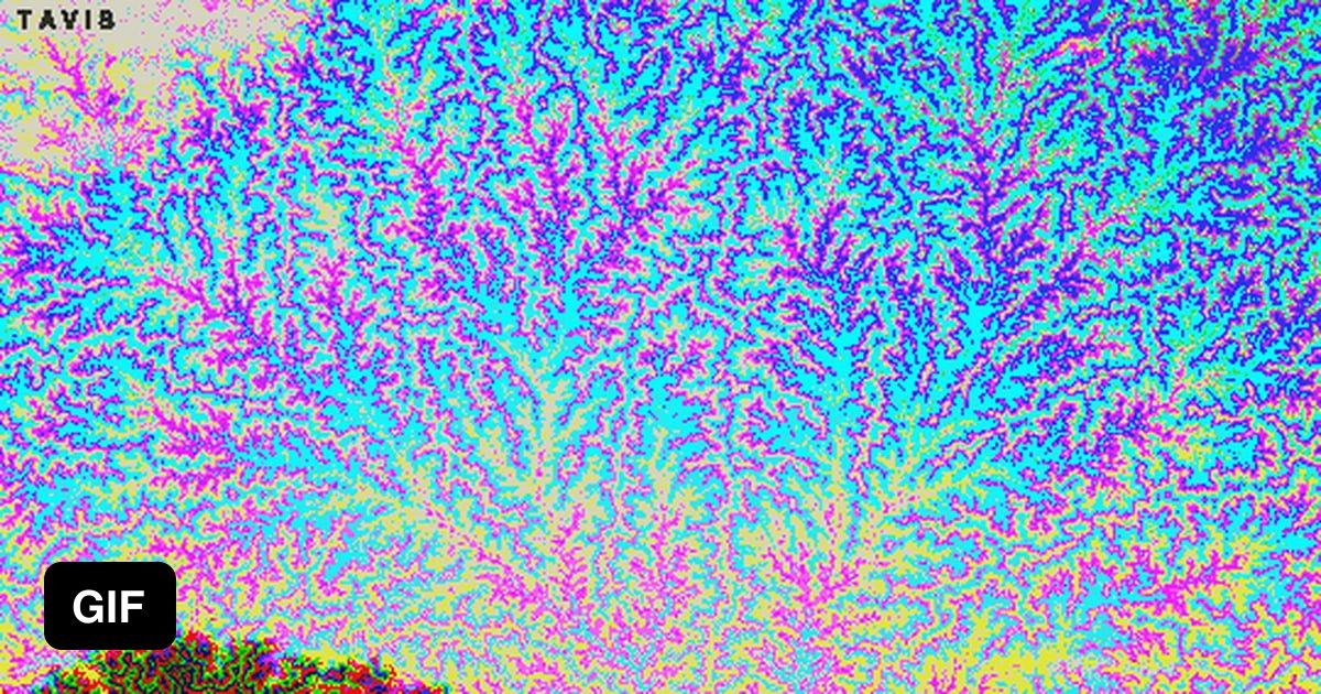 This gif show the possible visual effect of high dose LSD. - 9GAG