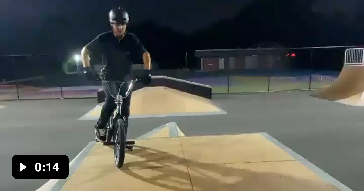 Matty Cranmer lands a “kickflip” on his BMX 🤯 - 9GAG