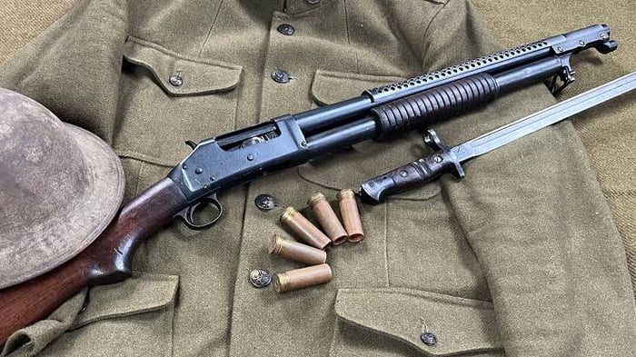 Winchester M1897 Trench Gun - 9GAG