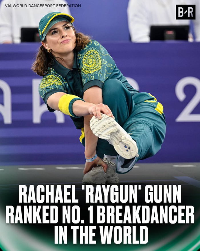 Australia’s Rachael “Raygun” Gunn is now ranked as the No. 1 female ...