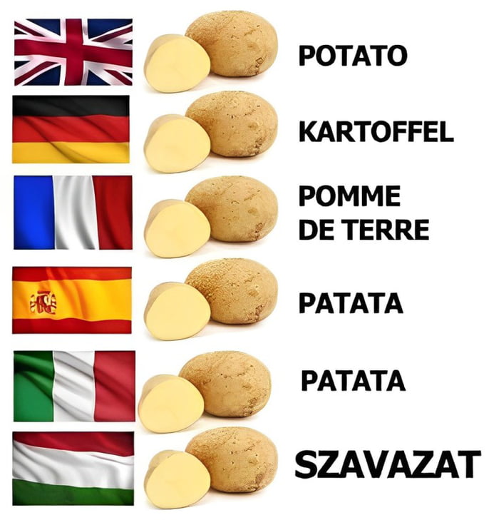 1 potato, 2 potatoes - 9GAG