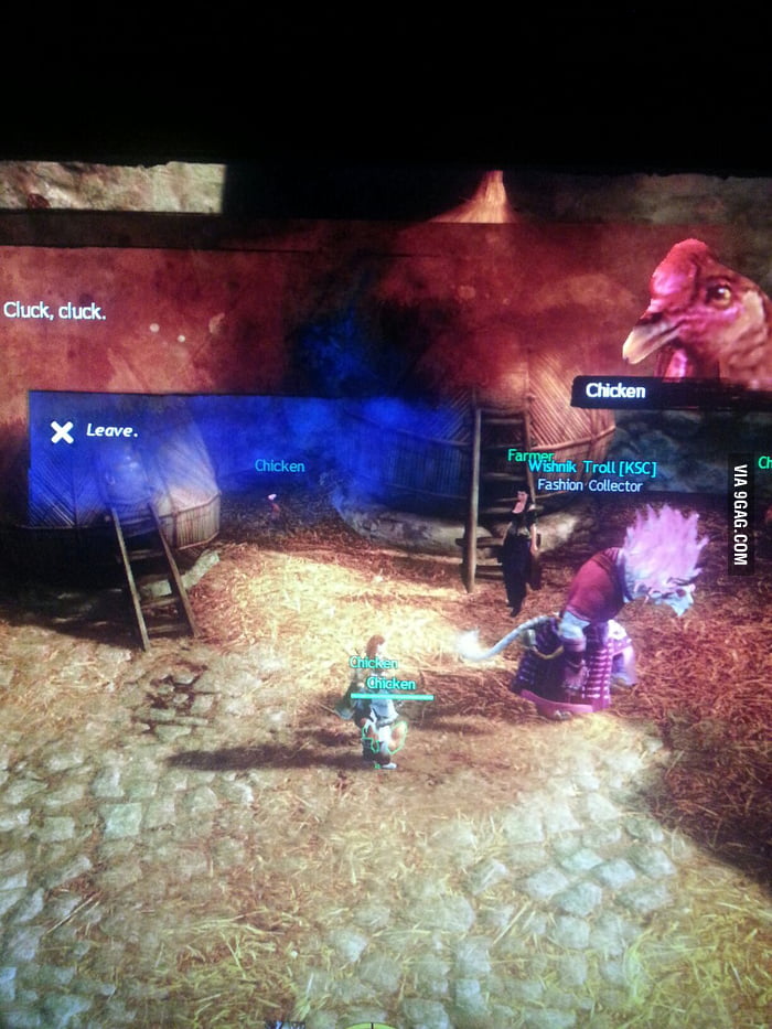 Guild Wars 2 has some really in-depth dialogue. - 9GAG