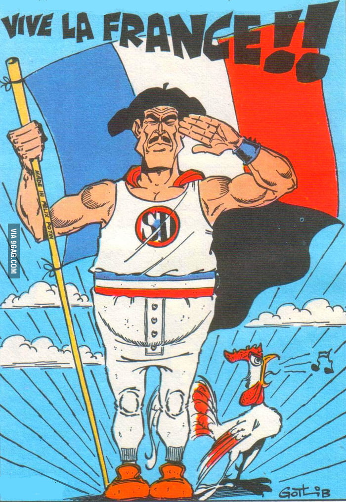 Here is the true captain France ! - 9GAG