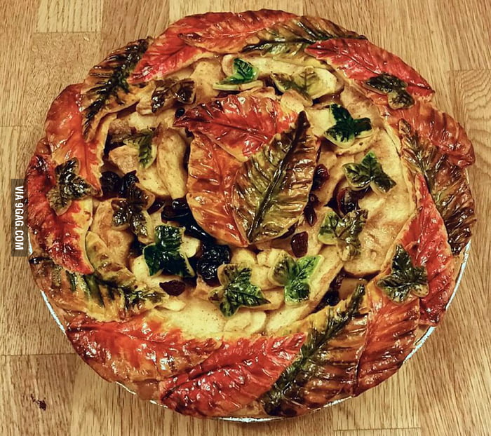 Cranberry Apple Pie - 9GAG