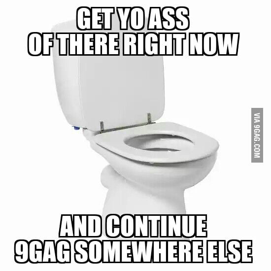 What if someones bladder is about to explode, and you're just sitting ...