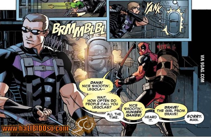 Deadpool, the Master of Nicknames - 9GAG