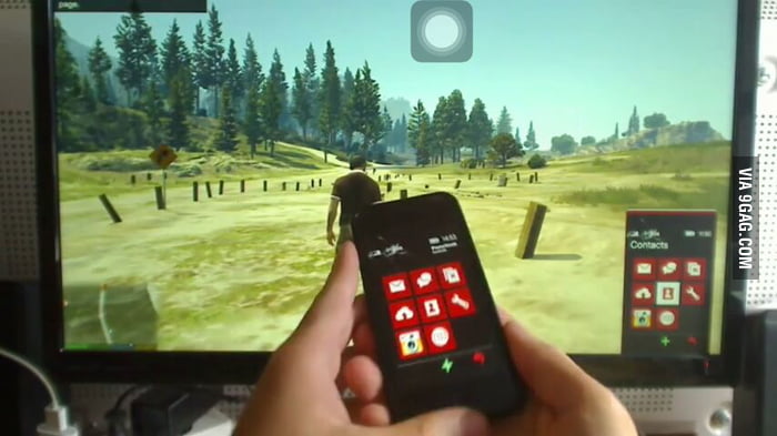 Modder has created a mod to control gta v's smartphone with a real ...