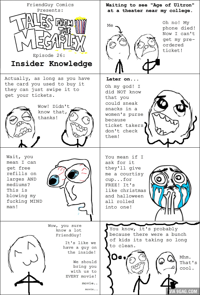 TALES FROM THE MEGAPLEX - Episode 26: Insider Knowledge - 9GAG
