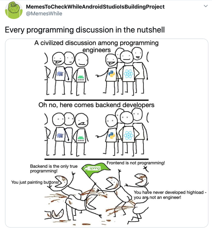 Civilized developers discussions - 9GAG
