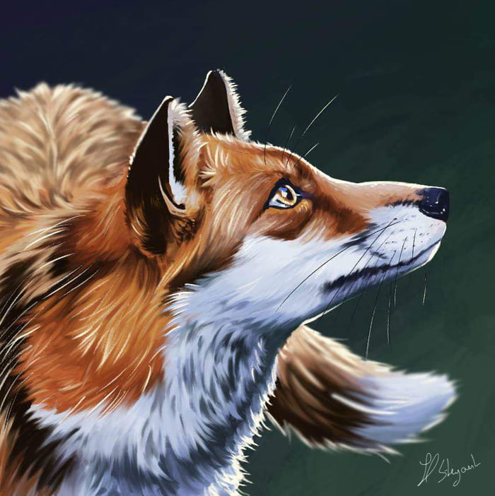 Trying to pass the time and improving my skills with this cute digital ...