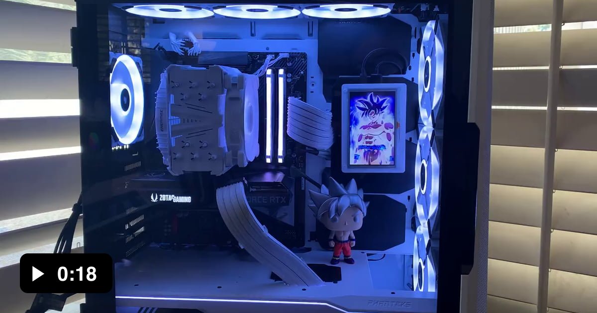 Finally finished with cosmetics. Now...3080 Gigabyte Vision OC - 9GAG