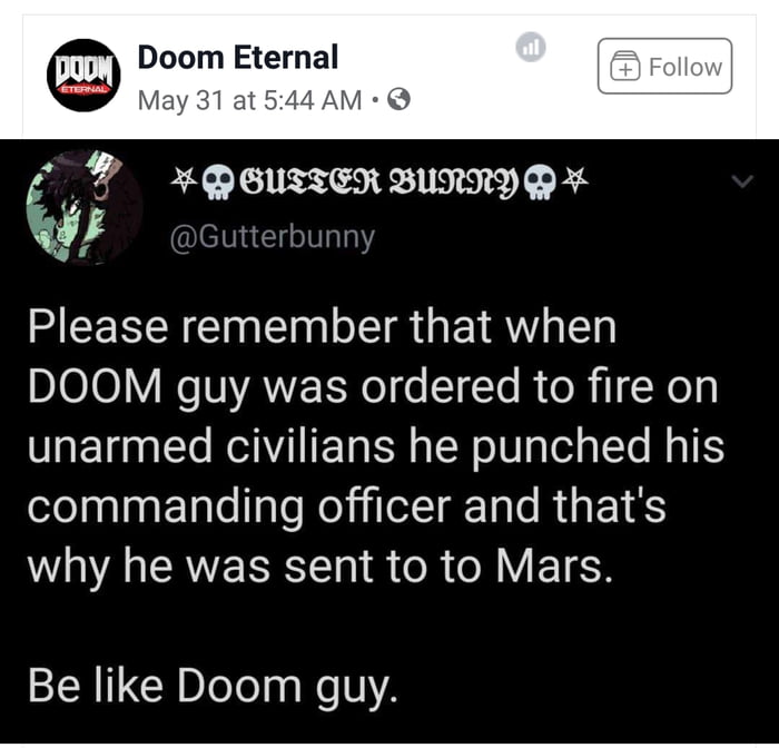 The DOOM slayer - 9GAG