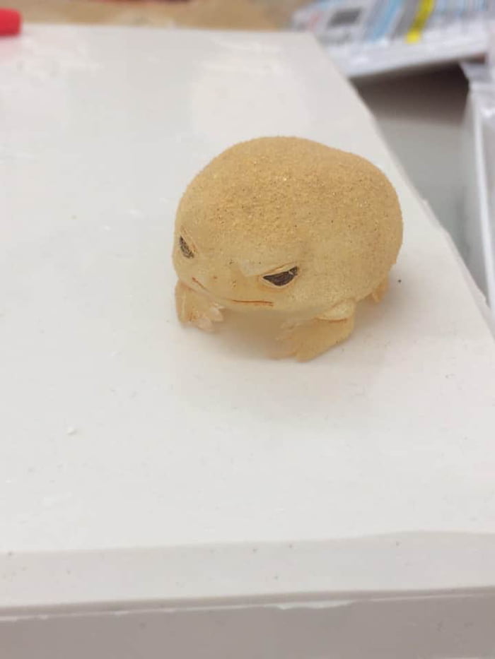 A small angy frog - 9GAG