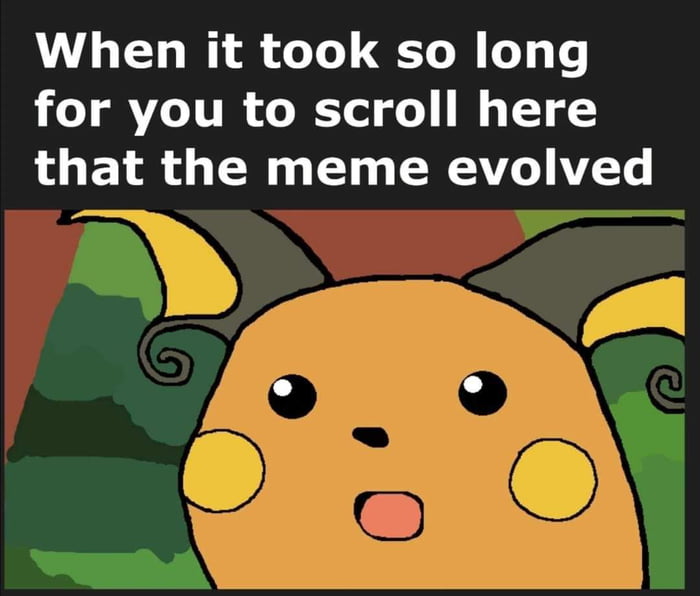 Surprised Raichu face - 9GAG