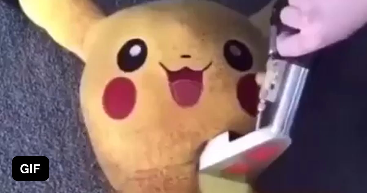 Cleaning Pikachu - 9GAG