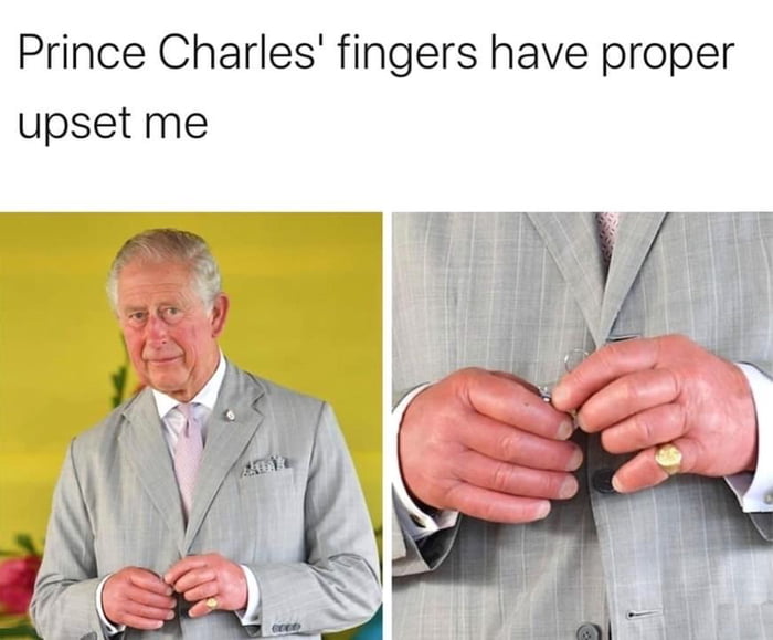 Future king’s fingies - 9GAG