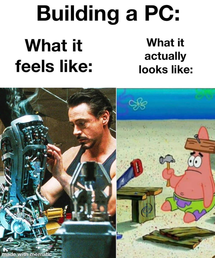 What it’s like building a PC... - 9GAG