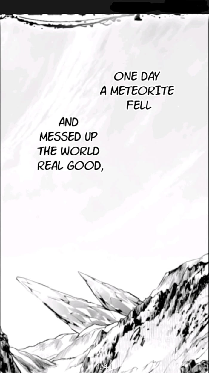 Manga opening : that's a lot of DAMAGE. - 9GAG