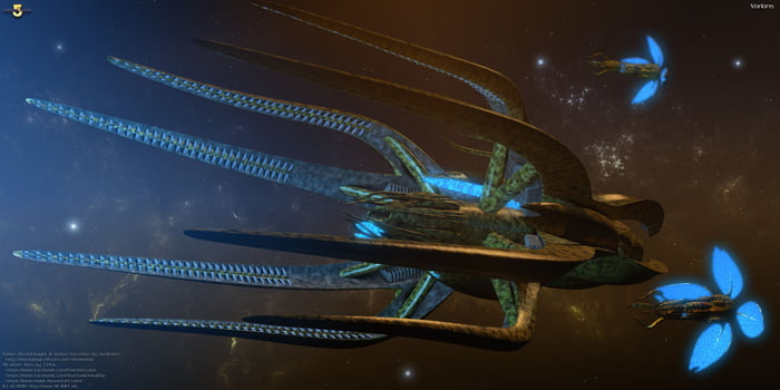 Daily dose of Babylon 5 - Vorlon Deadnought (Beta Canon); the 3rd ...
