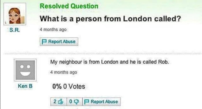 Rob is short for robber - 9GAG