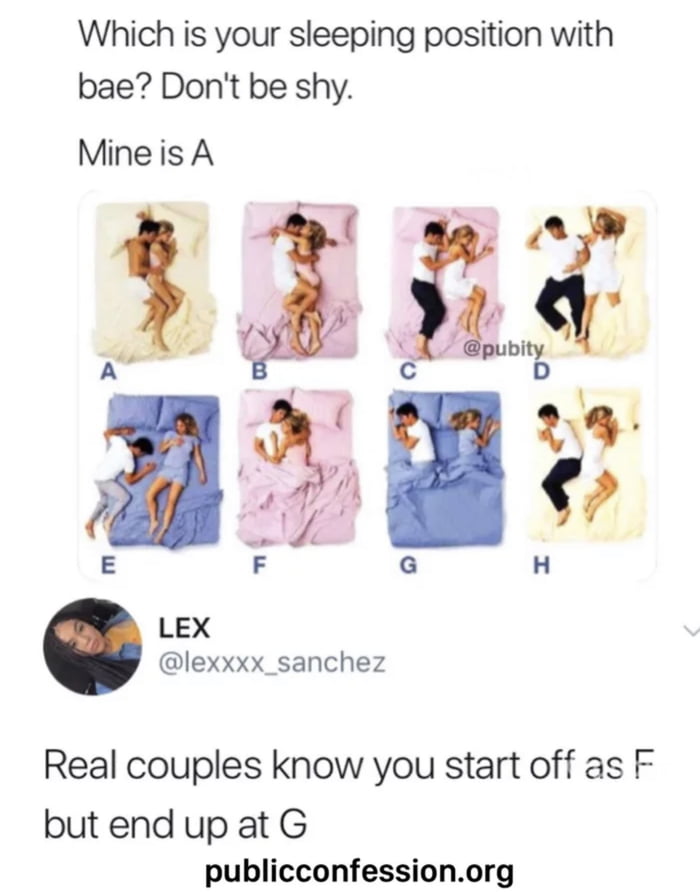 Sleeping position - 9GAG