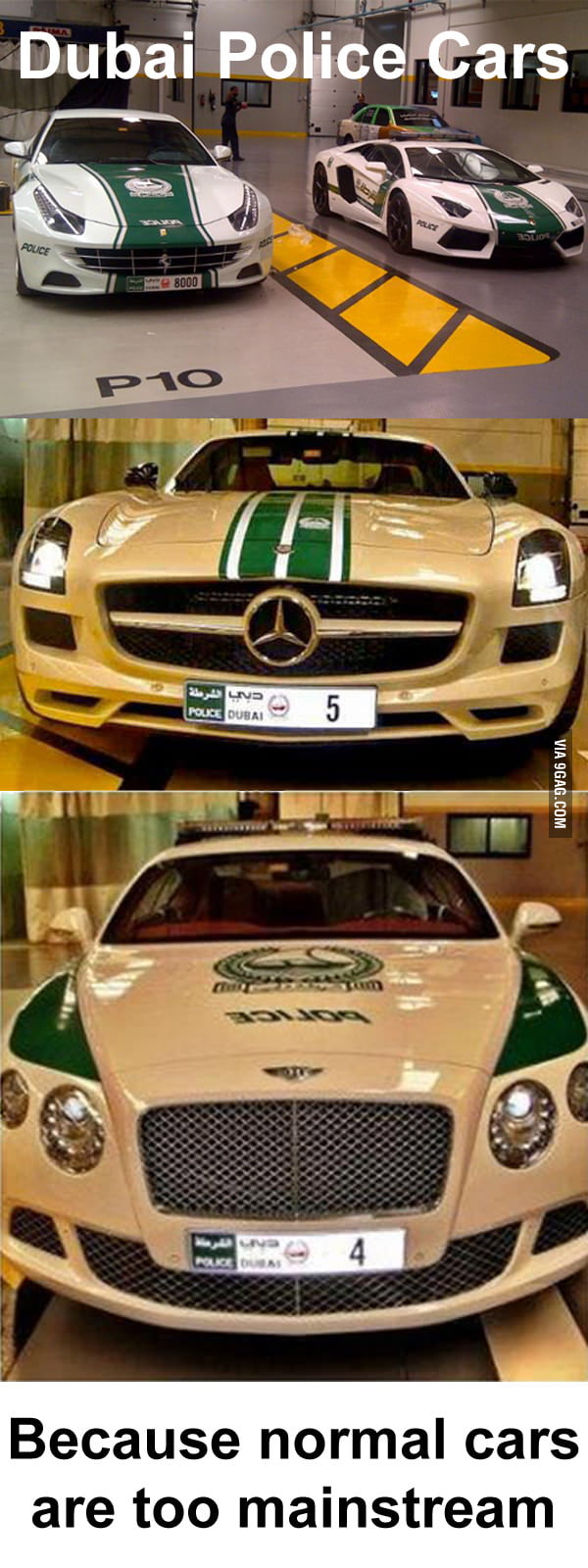 Dubai Police Cars - 9GAG
