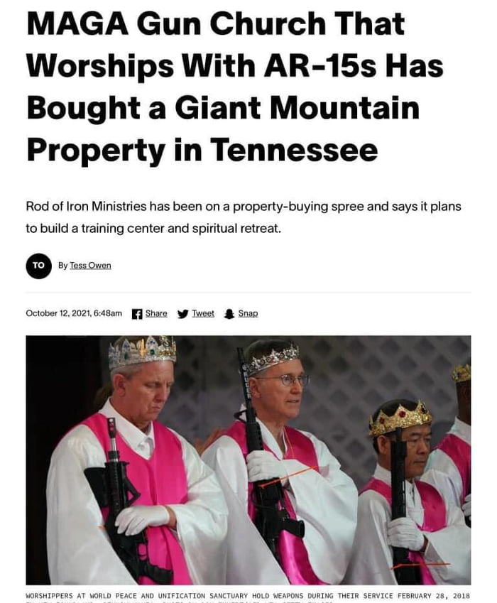 “Rod of Iron Ministries” - 9GAG