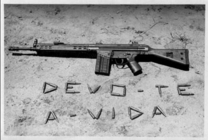 Portugal just sended military equipment to Ukraine. This beautys (G3 ...