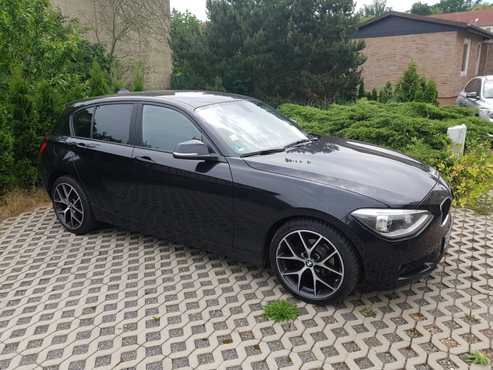 My first car. Still the best i ever had. BMW i116 It was not much but ...