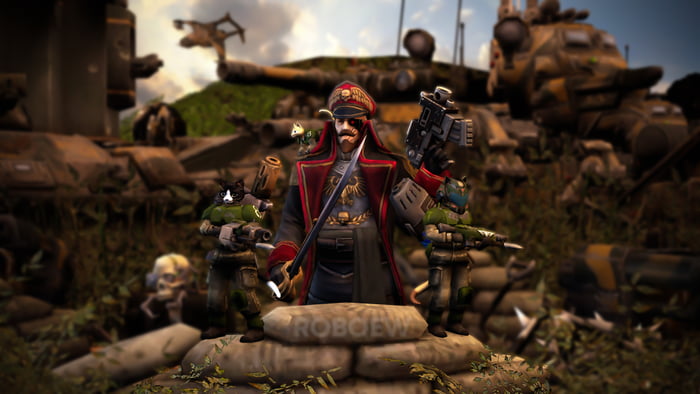 Commissar and Felinids - 9GAG