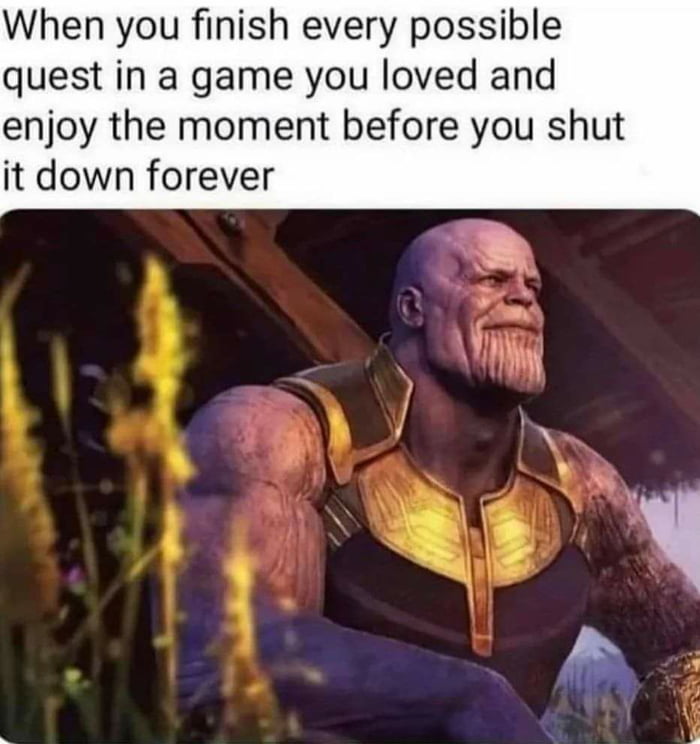 I finally rest and watch the sun set on a grateful universe - 9GAG