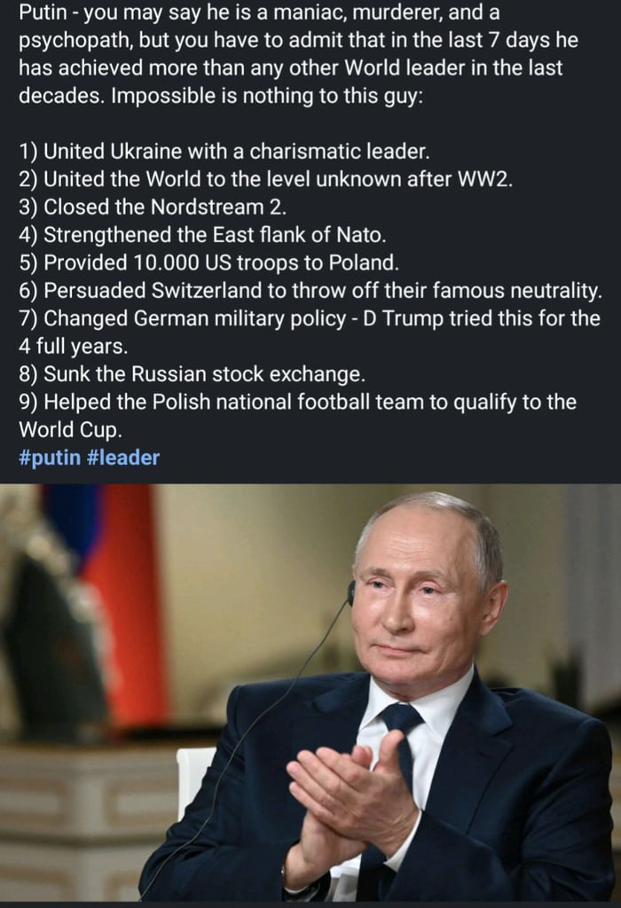 Good guy Putin! - 9GAG