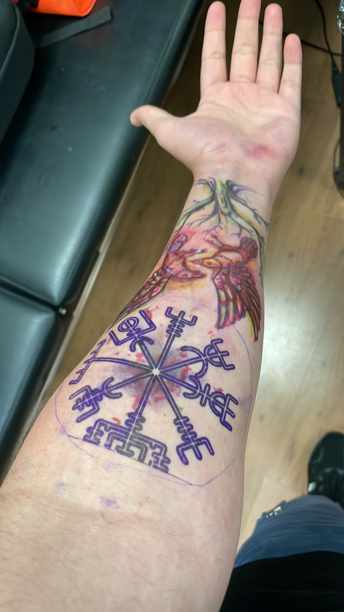 How is this tattoo? ( I will send another photo after I am done in the ...