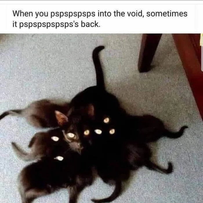 The Void Stares Back - 9GAG