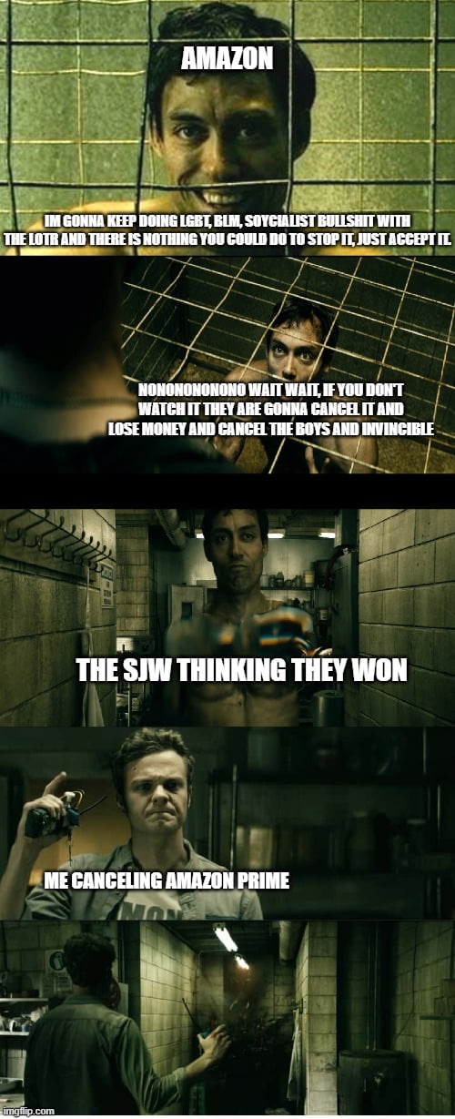 F**k amazon and the rings - 9GAG