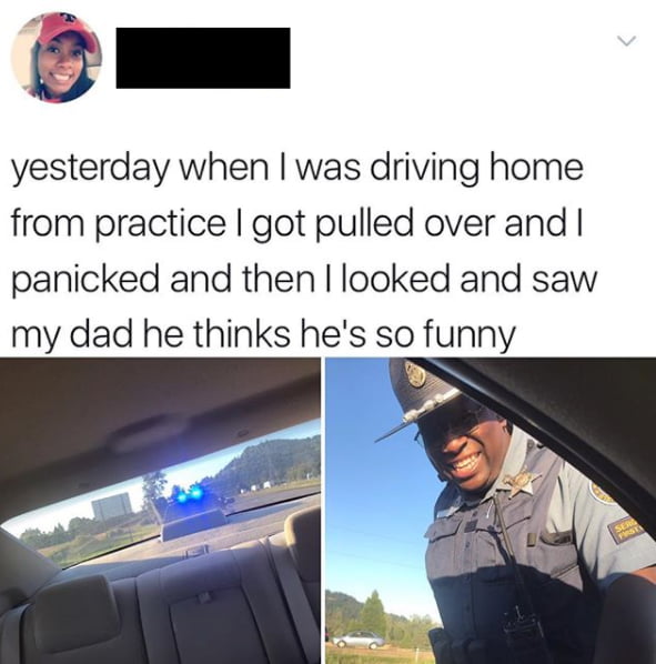Getting pulled over - 9GAG