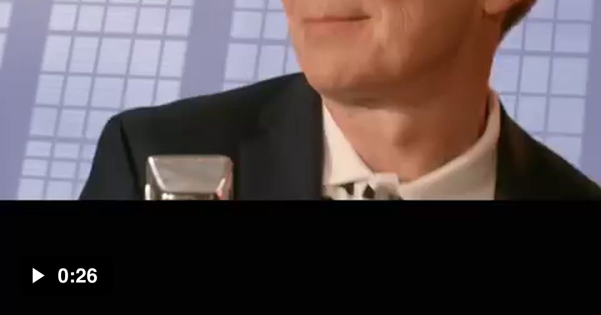 Here you go, rick astley recreated his rick roll - 9GAG