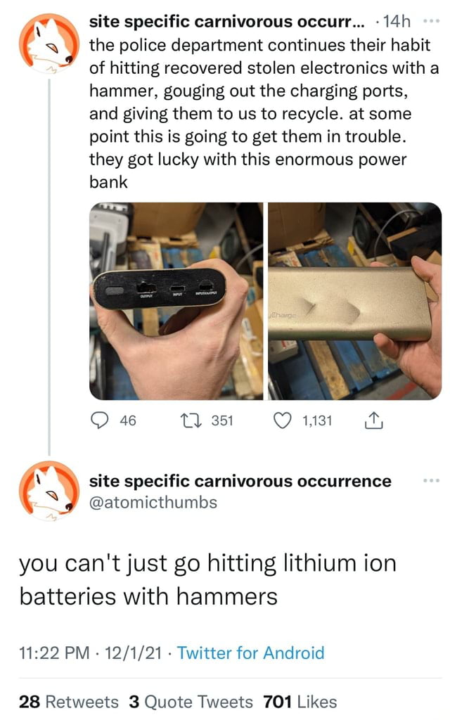 They lucky it didn't explode - 9GAG